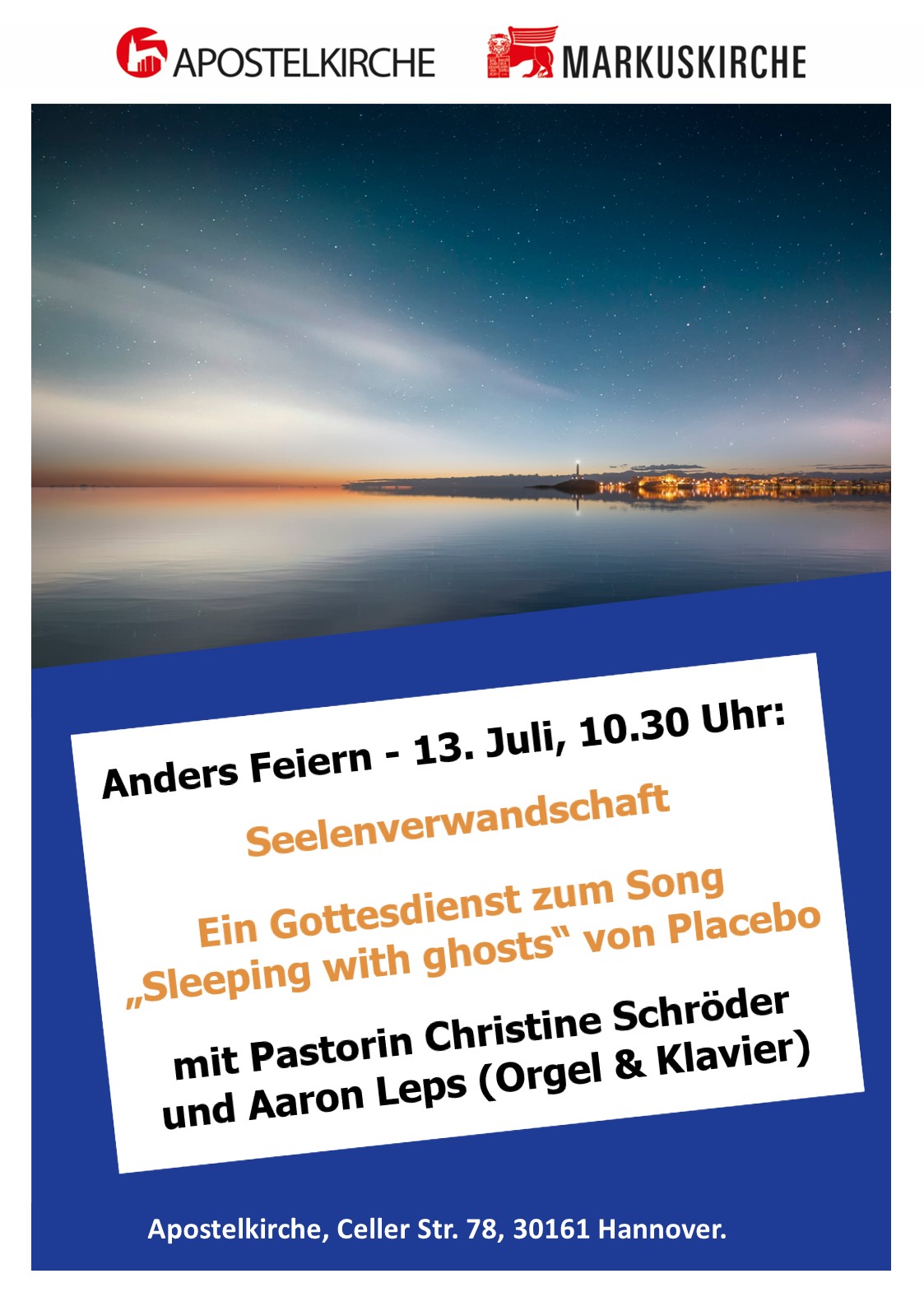 Apostel-und-Markus-Gemeinde Hannover – Gottesdienst - Anders feiern