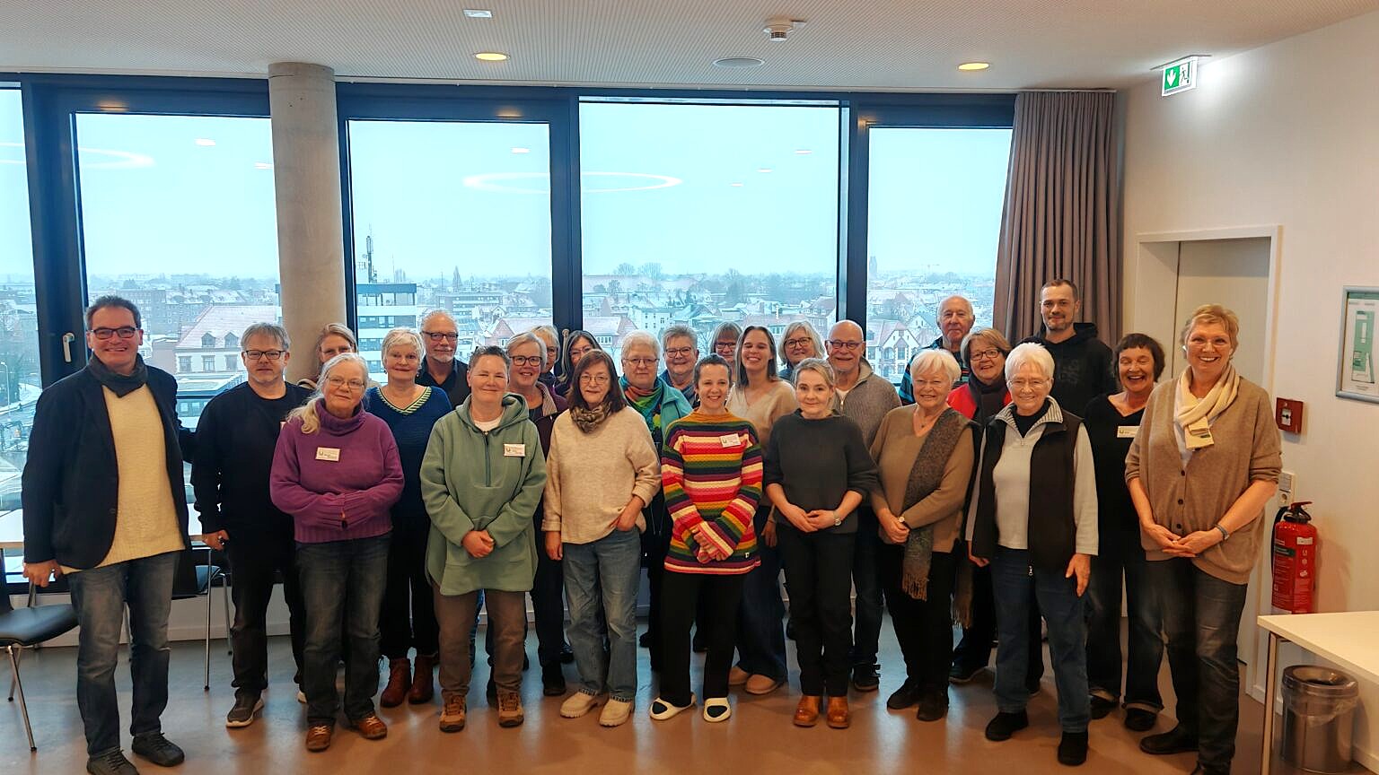 Was ist ein erfülltes Leben? Reflexion und Austausch hoch über der Stadt